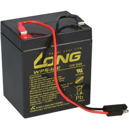 Akkuman - Kung Long Blei Akku agm 12V 5 Ah WP5-12 mit Stecker für Rasenmäher z.B. Sabo 43-Vario e Toro Briggs Stratton