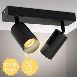 HENGDA Deckenleuchte Deckenlampe 2-flammig led Deckenstrahler Modern Schlafzimmer 4W