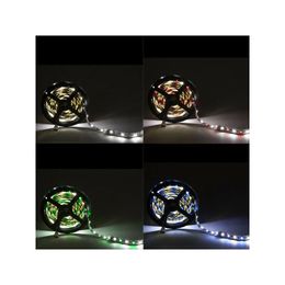 Greenice - Streifen 300 LEDs 60W 3.780Lm 4200ºK SMD5050 24VDC IP20 rgb Weißx5M 40.000H [CA-5050-60-24-IP20-RGB-W]-Tageslicht (CA-50506024IP20RGBW)