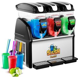 ROYAL CATERING - Slush Maschine Slushmaschine Eismaschine Gastronomie 3 x 15 Liter