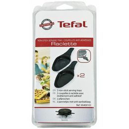 Seb Tefal 2 ovale, beschichtete Pfanne, Raclettepfannen für Raclette RE5700 - Nr.: XA400102 -auslauf-