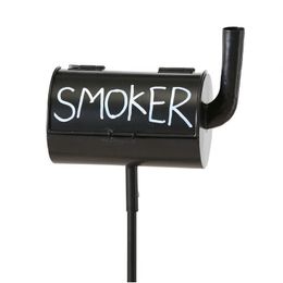 Spetebo - Aschenbecher Smoker mit Erdspieß - 115 cm - Ascher Stehascher Standaschenbecher