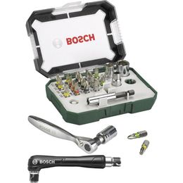 Bosch - Accessories Promoline 2607017392 Bit-Set 27teilig Schlitz, Kreuzschlitz Pozidriv, Kreuzschlitz