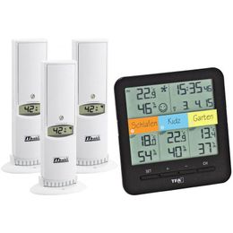 Tfa Dostmann - Weatherhub SmartHome System Klima@Home Funk-Thermo-/Hygrometer Schwarz
