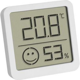 Tfa Dostmann Digitales Thermo-Hygrometer mit Komfortzone Thermo-/Hygrometer Weiß