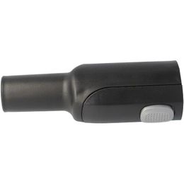 Staubsauger Adapter Max-In 36mm auf 32mm Zubehör Anschluss kompatibel mit AEG/Electrolux Twin Clean 8221, 8225, 8225V - schwarz, Kunststoff - vhbw