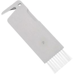 vhbw - Reinigungsbürste kompatibel mit Xiaomi Roborock S5, S50, S51, S55, S5 Max, S6, S60, S61 Saugroboter - Bürste, Weiß, Kunststoff, 11,5 cm
