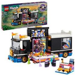 Herzbach LEGO Friends 42619 Popstar-Tourbus Bausatz, Mehrfarbig