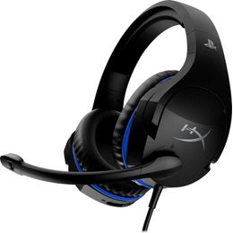 HYPERX Cloud Stinger (PS4 Licensed) Gaming-Headset (Mikrofon abnehmbar), blau|schwarz