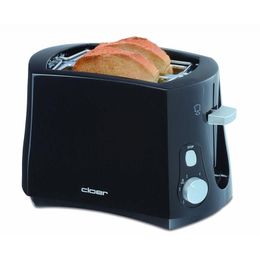 Cloer - Toaster 3310 Schwarz