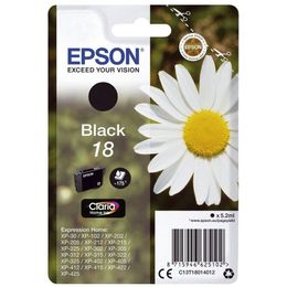 Epson Formularblock Epson Tintenpatrone schwarz Claria Home T 180 T 1801