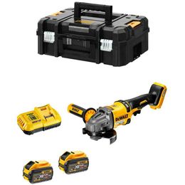 Winkelschleifer Dewalt DCG414Y2 FlexVolt (2 x 54V/18V 12,0 Ah + DCB118 + tstak ii)