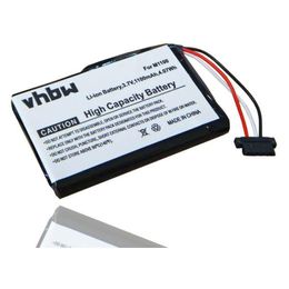 Li-Ion Akku 1100mAh (3.7V) kompatibel mit Navigationsgerät gps Medion GoPal E4230, E4240, E4245 ersetzt M1100. - vhbw