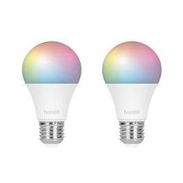 Mendler Hombli Smart Bulb E27 Color-Lampe + gratis Smart Bulb E27 Color - Mindestbestellmenge 2 - weiß