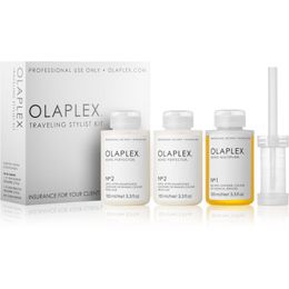 Olaplex Traveling Stylist Kit Reiseset (für entfärbtes, coloriertes und chemisch behandeltes Haar) für Damen