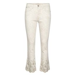 Cream Jeans "Rosa" - Slim fit - in Creme - W26