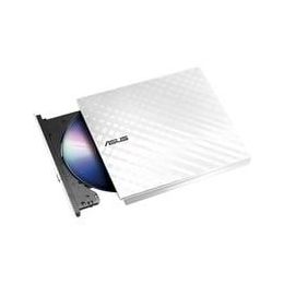 ASUS SDRW-08D2S-U Lite, externer DVD-Brenner wei&szlig; (gl&auml;nzend), USB 2.0, M-DISC, Retail