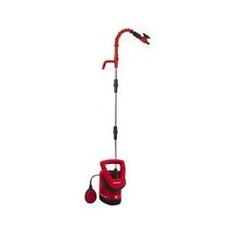 Einhell Regenfasspumpe GE-SP 3546 RB rot/schwarz, 350 Watt Fördermenge: 4.600 l/h Höhe: Förderhöhe 11 Meter Betriebsart: Netzanschluss Eintauchtiefe max.: 7 m