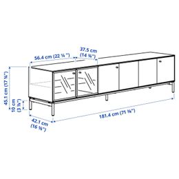 IKEA BOASTAD TV-Möbel, Kombination