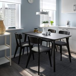 IKEA LISABO / LISABO Tisch und 4 Stühle