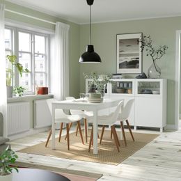 IKEA EKEDALEN / GRÖNSTA Tisch und 4 Stühle