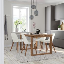 IKEA MÖRBYLÅNGA / GRÖNSTA Tisch und 4 Stühle
