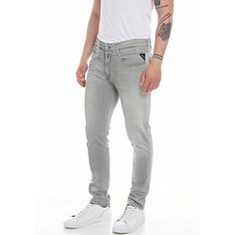 Replay Slim-fit-Jeans ANBASS HYPERFLEX BIO, grau