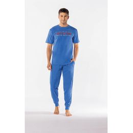 Daniel Hechter Pyjama in Blau - XXL