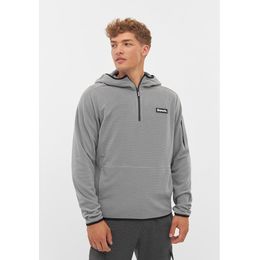 Bench Fleecehoodie "Hurlon" in Grau - 56