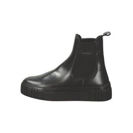 Gant Footwear Leder-Chelsea-Boots "Snowmont" in Schwarz - 37