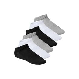 Footstar Füßlinge Damen & Herren Fitness Sneaker Socken (6 Paar) Mesh-Strick