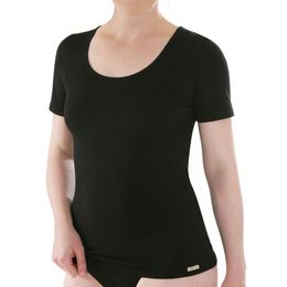 Comazo Unterhemd Baumwoll Damen Shirt Unterhemd 1/4 Arm (Stück