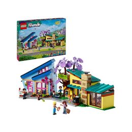 Lego Friends 42620 Ollys und Paisleys Familien Haus Bausatz, Mehrfarbig