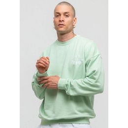 Tom Barron Freizeitanzug Mens Oversize Happy Print Sport Sweatshirt