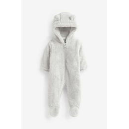 next Fleeceoverall Baby Kuscheliger Fleece-Overall mit Bärmotiv (1-tlg)