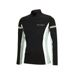 Airtracks Laufshirt Damen Thermo Laufshirt Langarm Sweatshirt Funktionsshirt mit Fleece optimal