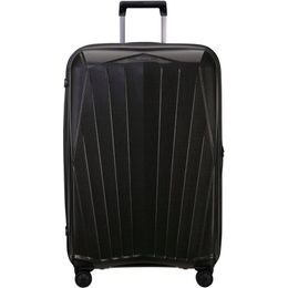 Samsonite Hartschalen-Trolley Major-Lite, black, 77 cm, 4 Rollen, Reisekoffer Aufgabegepäck Großer-Koffer Made in Europe, schwarz