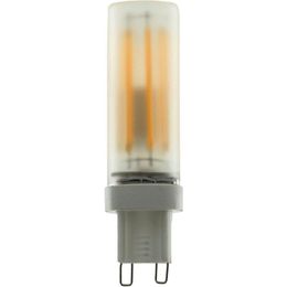Segula LED-Leuchtmittel LED G9 Stift 4,5W 2700K matt, G9, 1 St., Warmweiß, LED G9 Stift 4,5W 2700K matt, CRI 90, dimmbar, weiß