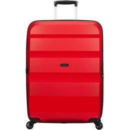 American Tourister® Hartschalen-Trolley Bon Air DLX, 75 cm, 4 Rollen, Reisekoffer Großer Koffer TSA-Zahlenschloss Volumenerweiterung, rot