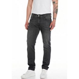 Replay Slim-fit-Jeans ANBASS HYPERFLEX BIO, grau