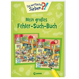 Loewe Verlag Die verflixten Sieben - Mein großes Fehler-Such-Buch, Kartoniert (TB)