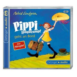 Pippi Langstrumpf 2. Pippi Langstrumpf geht an Bord,2 Audio-CD - Astrid Lindgren (Hörbuch)
