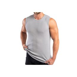 Hermko Achseltop 3040 Herren Muskelshirt aus 100% Biobaumwolle