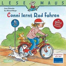 Conni lernt Rad fahren / Lesemaus Bd.71 - Liane Schneider, Eva Wenzel-Bürger, Geheftet