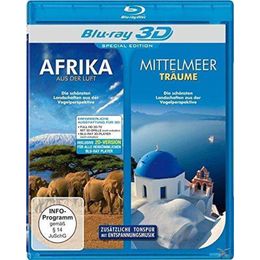Edel Afrika aus der Luft/Mittelmeerträume (Blu-ray)