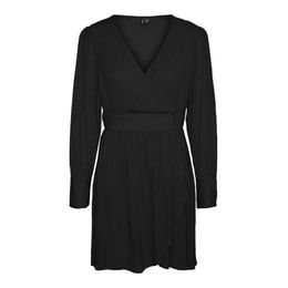 Véro Moda Vero Moda Wickelkleid (1-tlg) Drapiert/gerafft