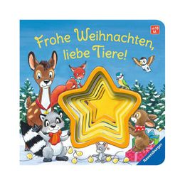 RAVENSBURGER VERLAG Frohe Weihnachten, liebe Tiere! - Bernd Penners, Pappband