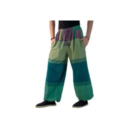 Kunst und Magie Haremshose Kunst und Magie Yogahose Pumphose Pluderhose bunt Baumwolle lang