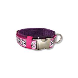 D by E Couture Hunde-Halsband "Pink Skull Galaxy II"