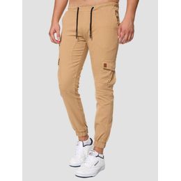 John Kayna Bequeme Jeans Herren Cargo Hose Slim Fit Utility Jeans Männer Chino Herrenhose Stoff (Chino Cargohose Streetwear